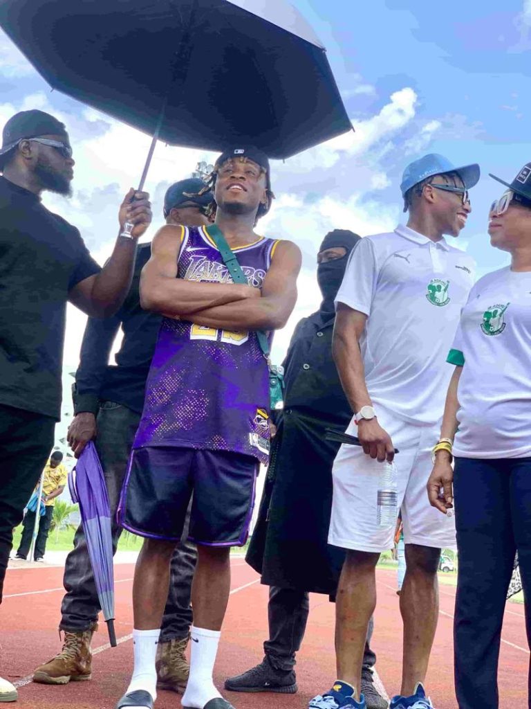 Super Eagles Star Samuel Chukwueze Attends Junior Adamu Scouting ...